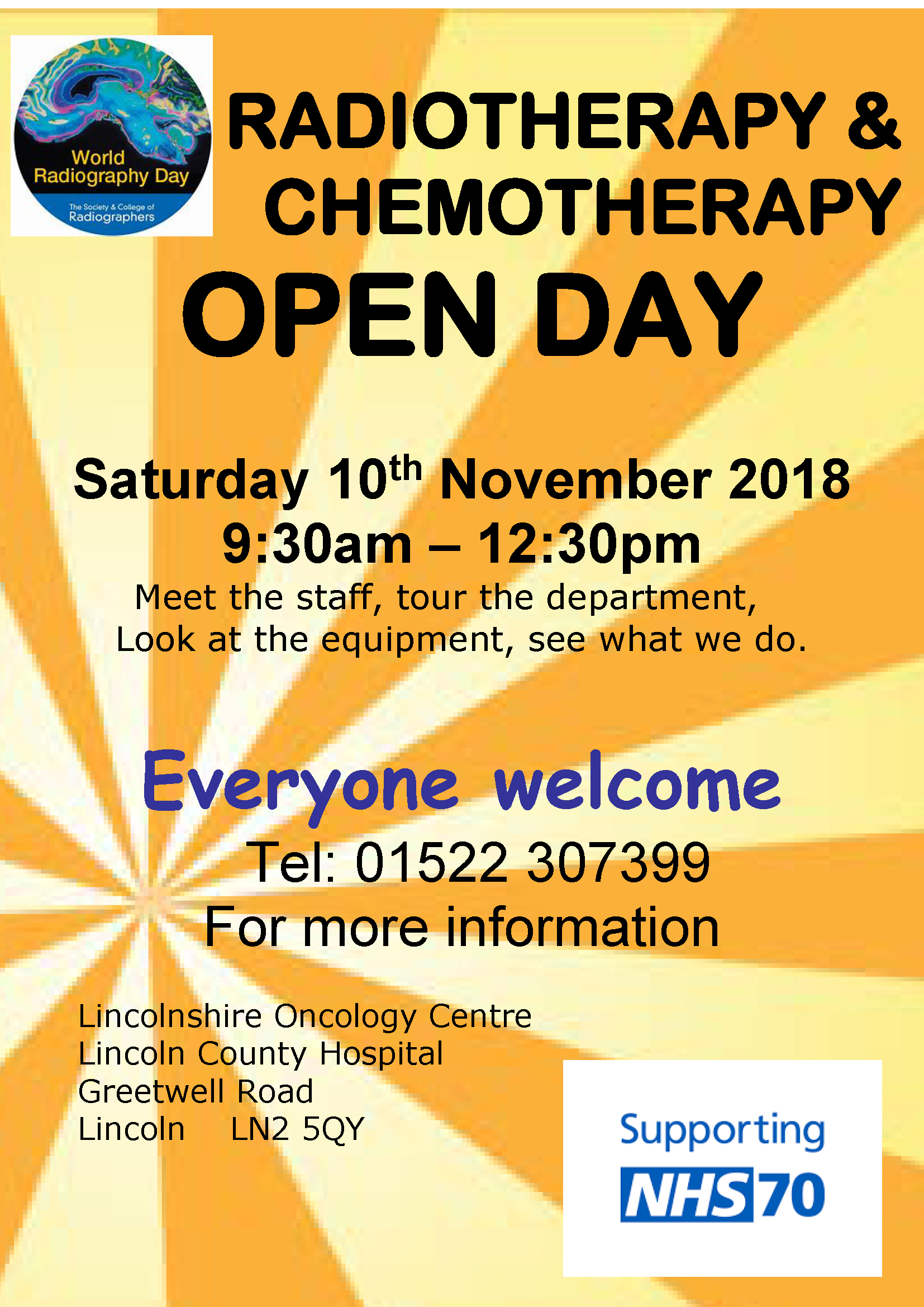 Radiotherapy Open Day | NHS Talent Academy